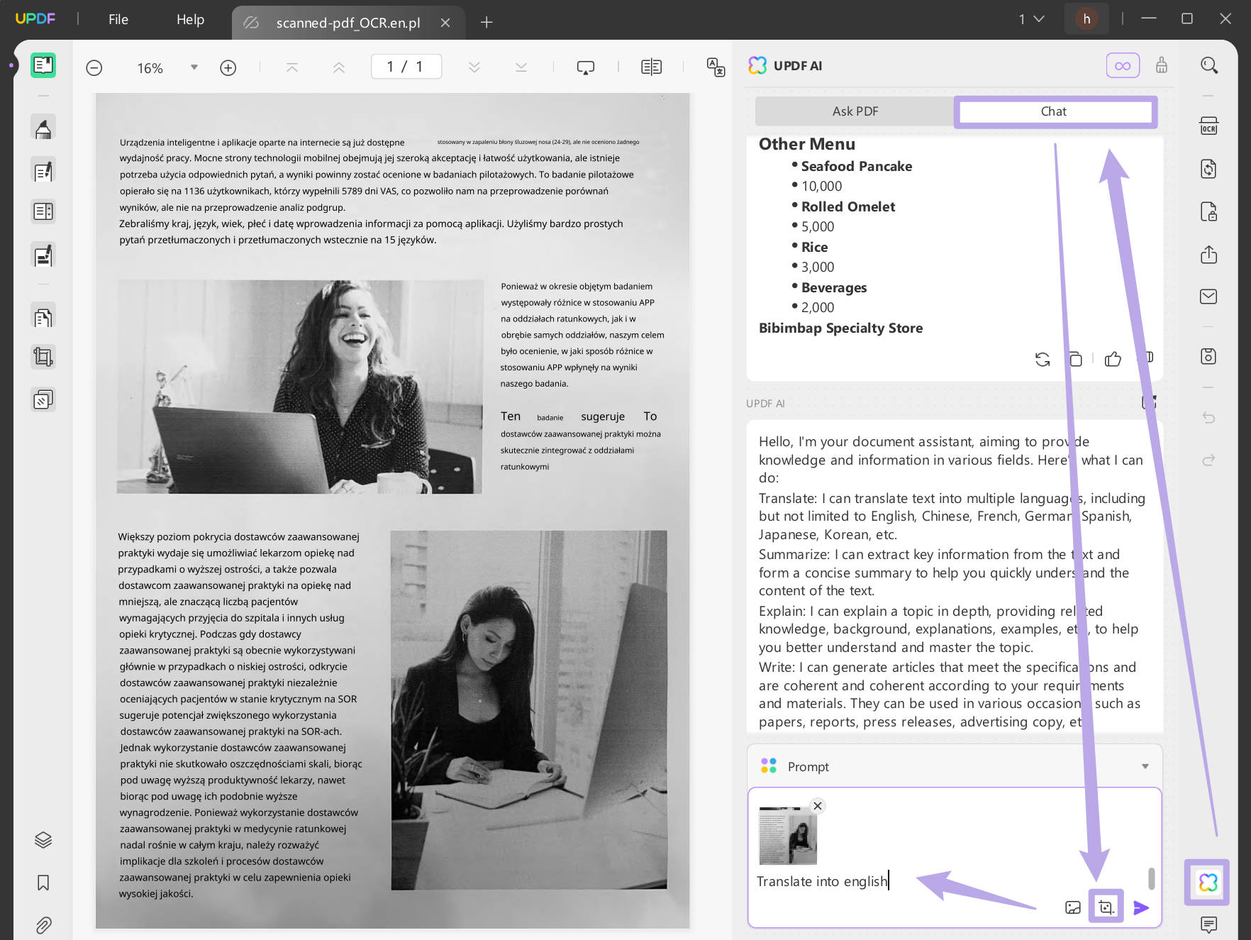 Effortless Polish to English PDF Translation - UPDF