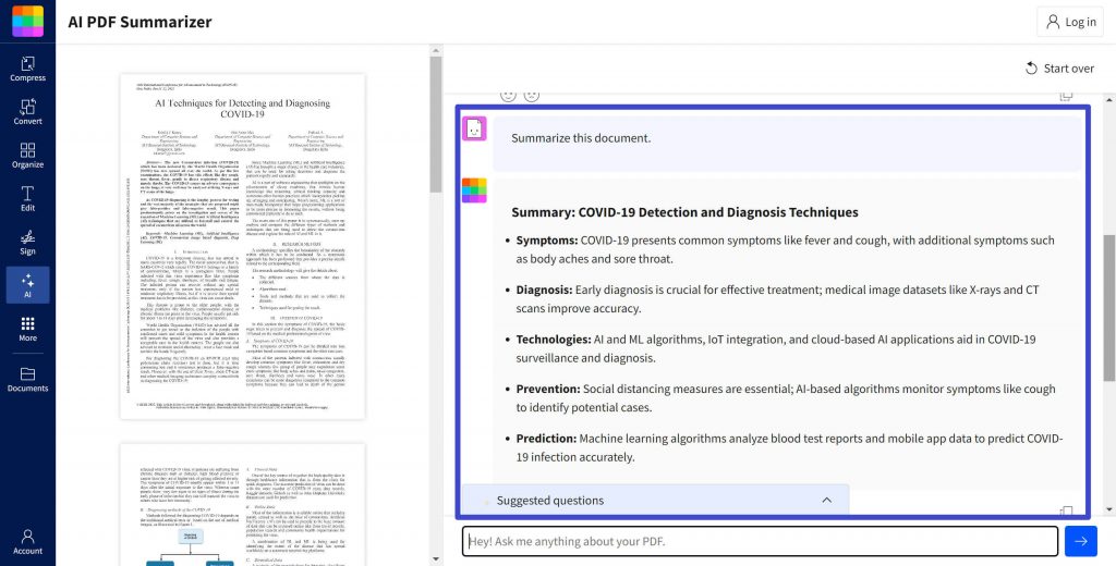 Top 12 AI PDF Summarizer Tools in 2025 | UPDF