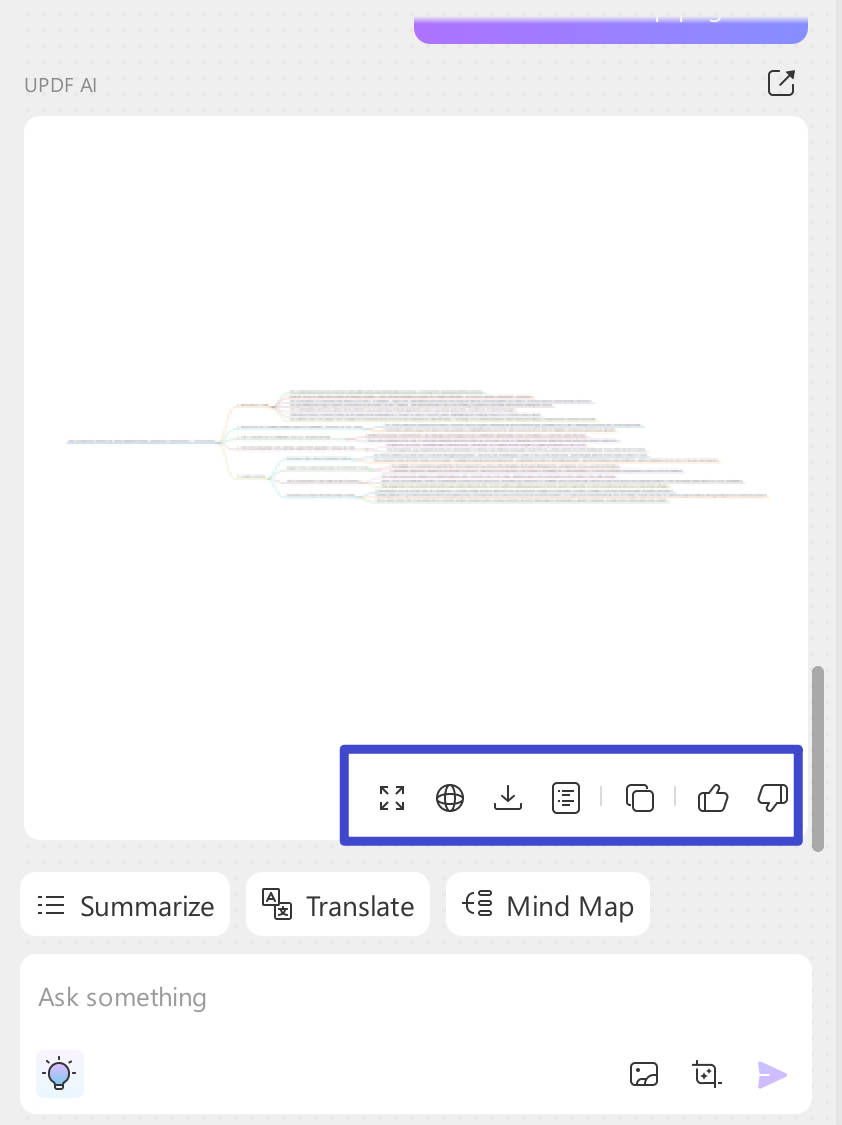 Convert PDFs to Mind Map Using UPDF AI | UPDF User Guide