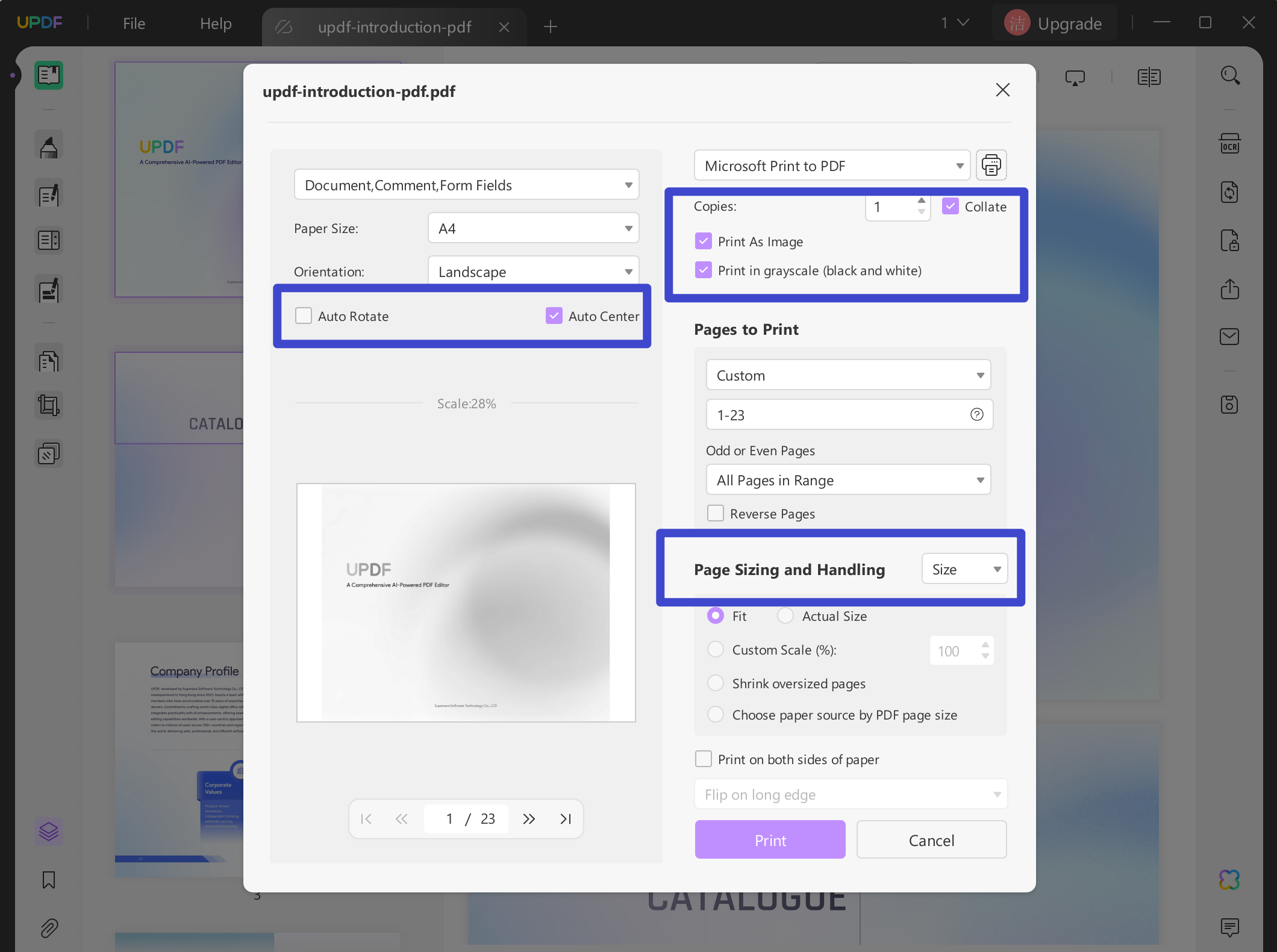 How to Execute PDF Page Setup with Unique Software – UPDF