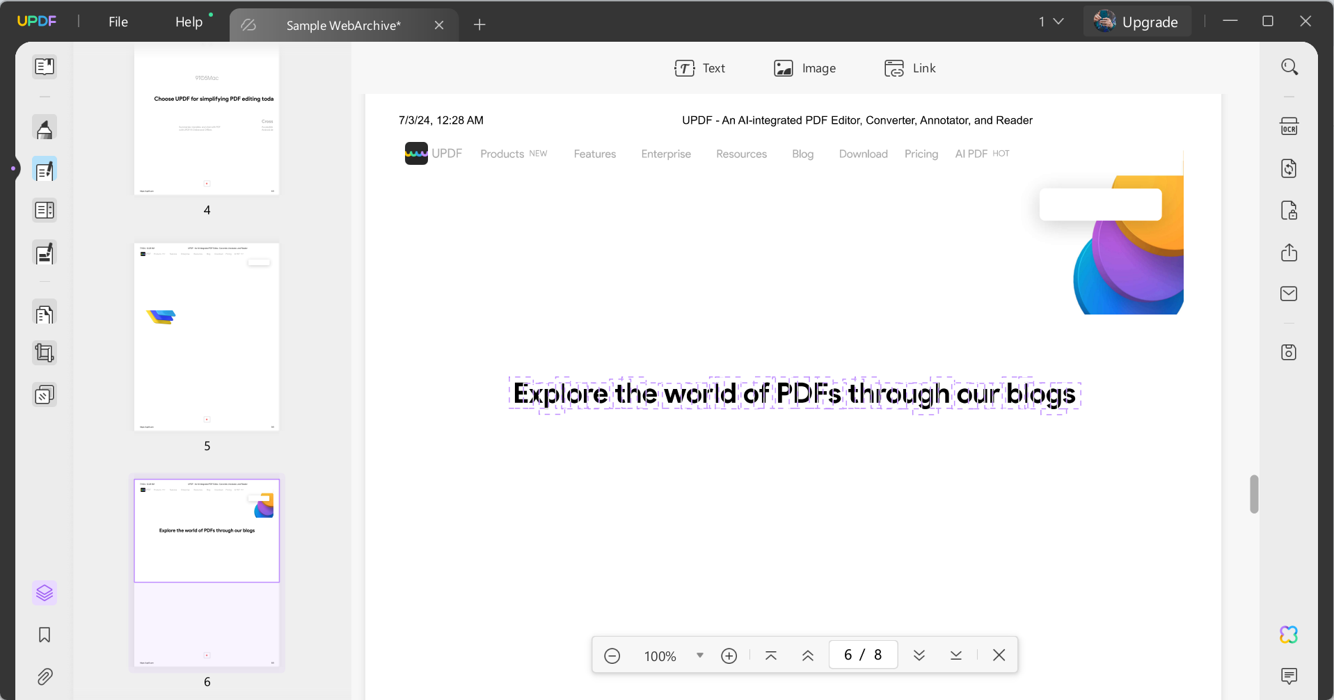 How to Convert Webarchive to PDF? 100% Free Way | UPDF