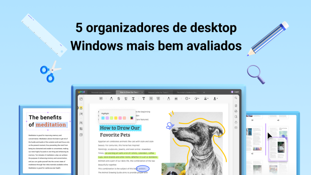 5 melhores organizadores de desktop Windows e como utilizar | UPDF
