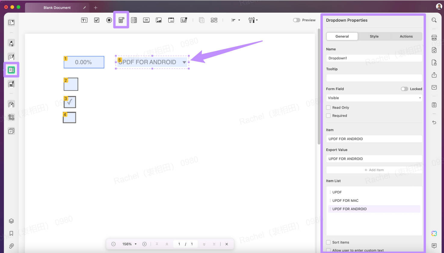 How to Create & Fill out PDF Forms with UPDF on Mac?
