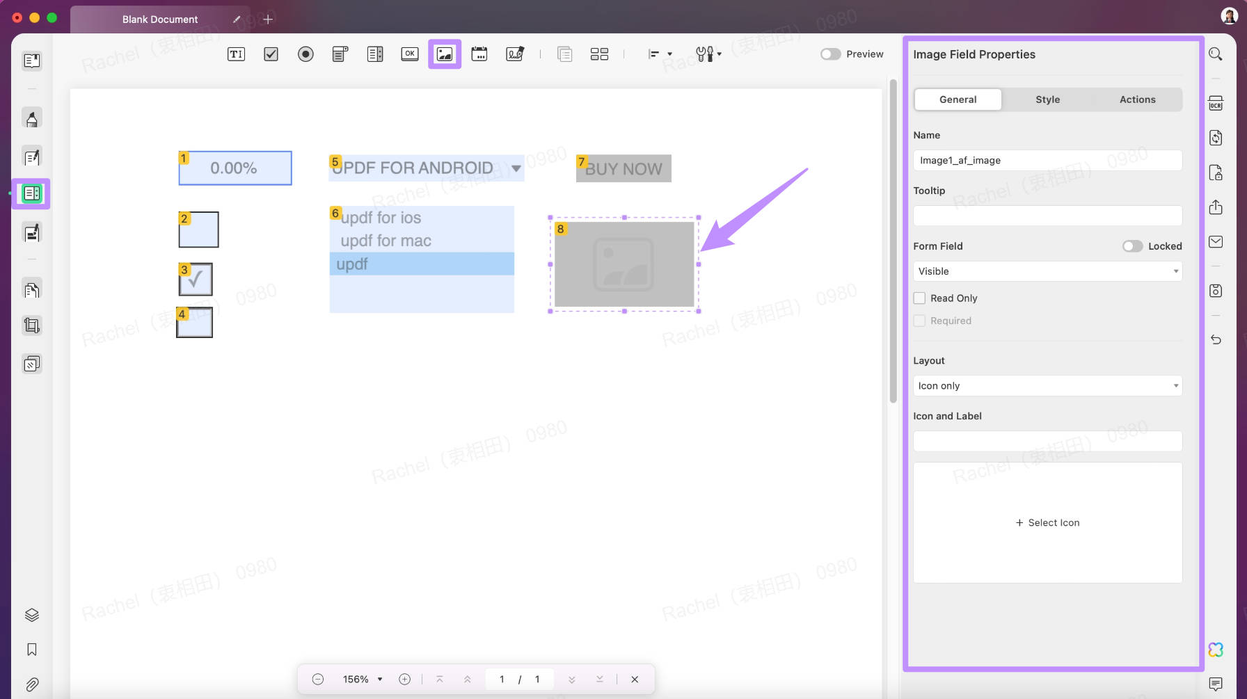 How to Create & Fill out PDF Forms with UPDF on Mac?