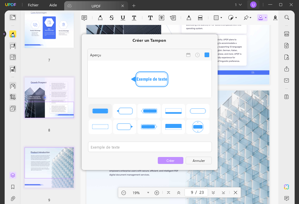 Comment ajouter un tampon de signature dans un PDF ? | UPDF