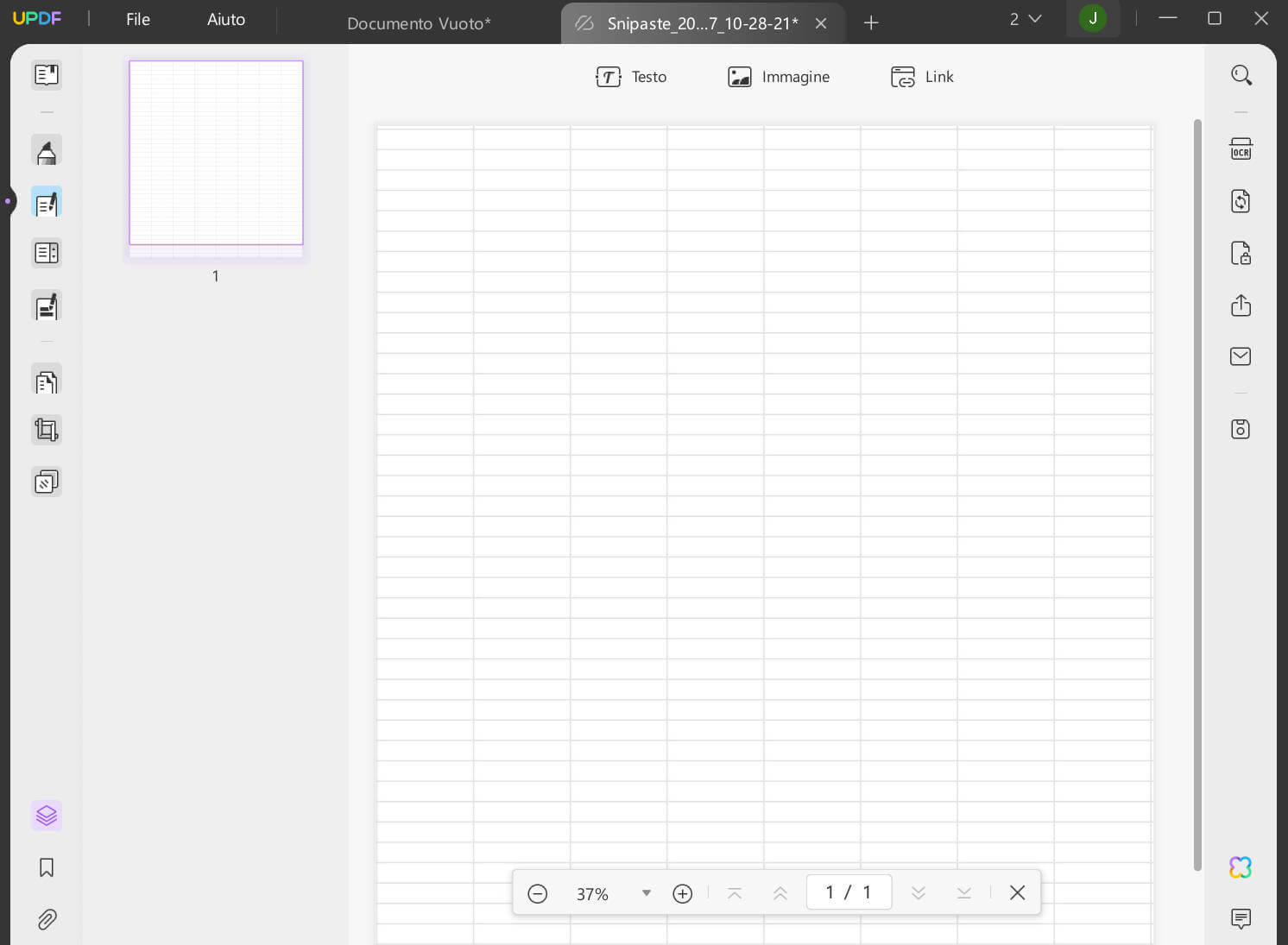 Come creare una tabella in PDF nel 2025 | UPDF