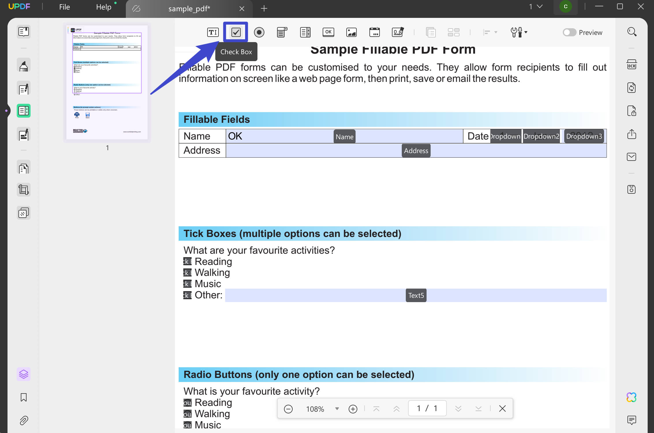 How to Add Checkmark to PDF? (Free Online Ways Included)