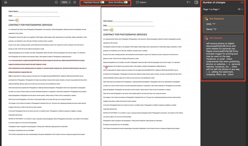 How to Compare Two Documents with AI Accurately - UPDF