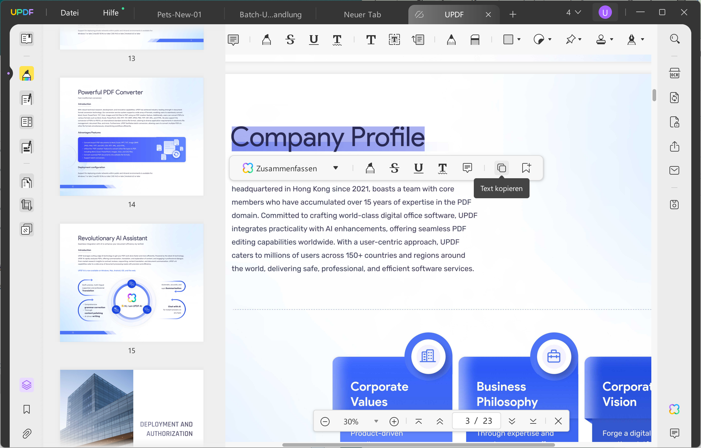 Wie kopiere ich Text von einer geschützten Webseite? | UPDF