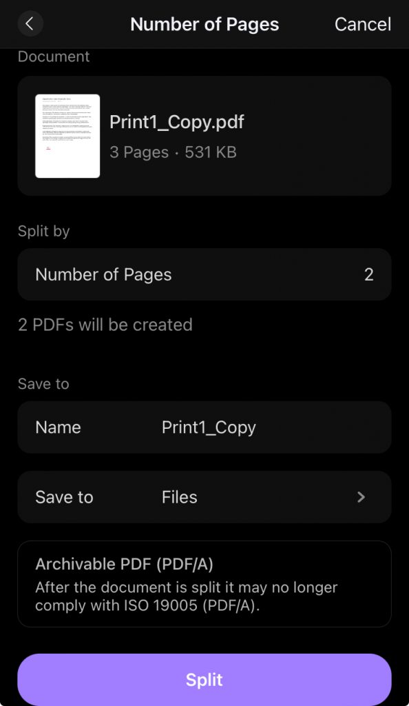 How to Split PDF on iPhone? (2 Proven Ways)| UPDF