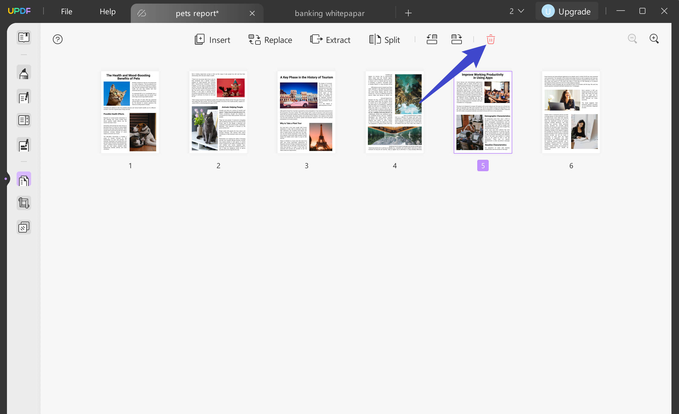 How to Replace Pages in a PDF? 2 Quick Ways| UPDF