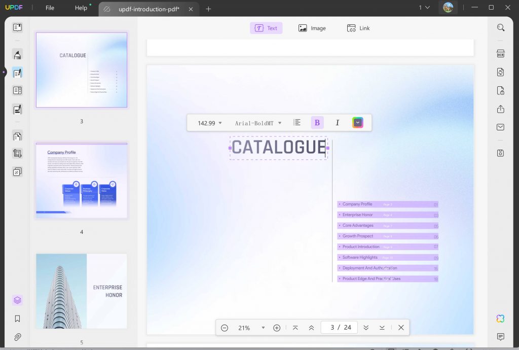 How To Link Table of Contents to Pages in PDF Easily | UPDF