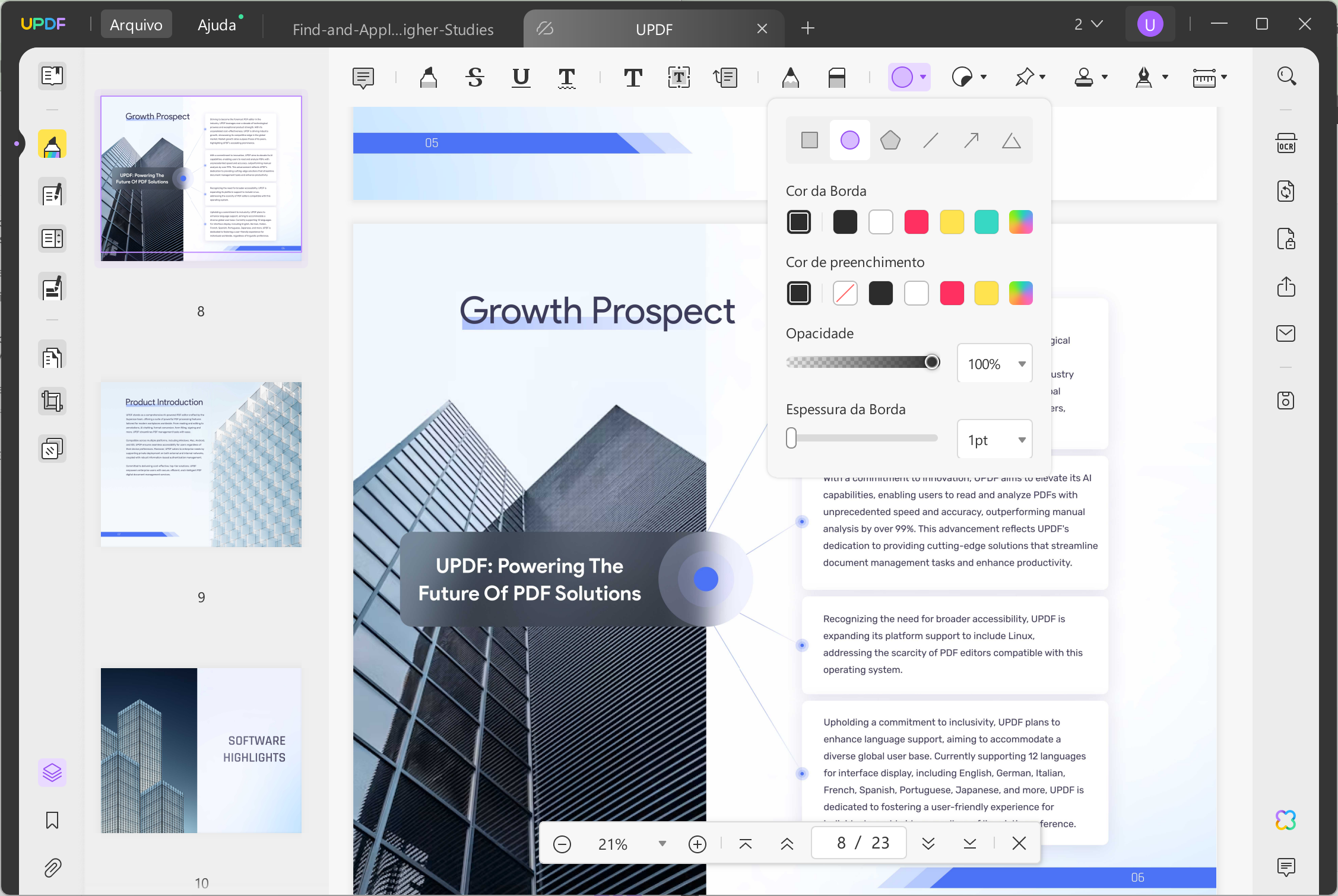 [Mais recente] Como circular algo no Word: texto e imagem | UPDF