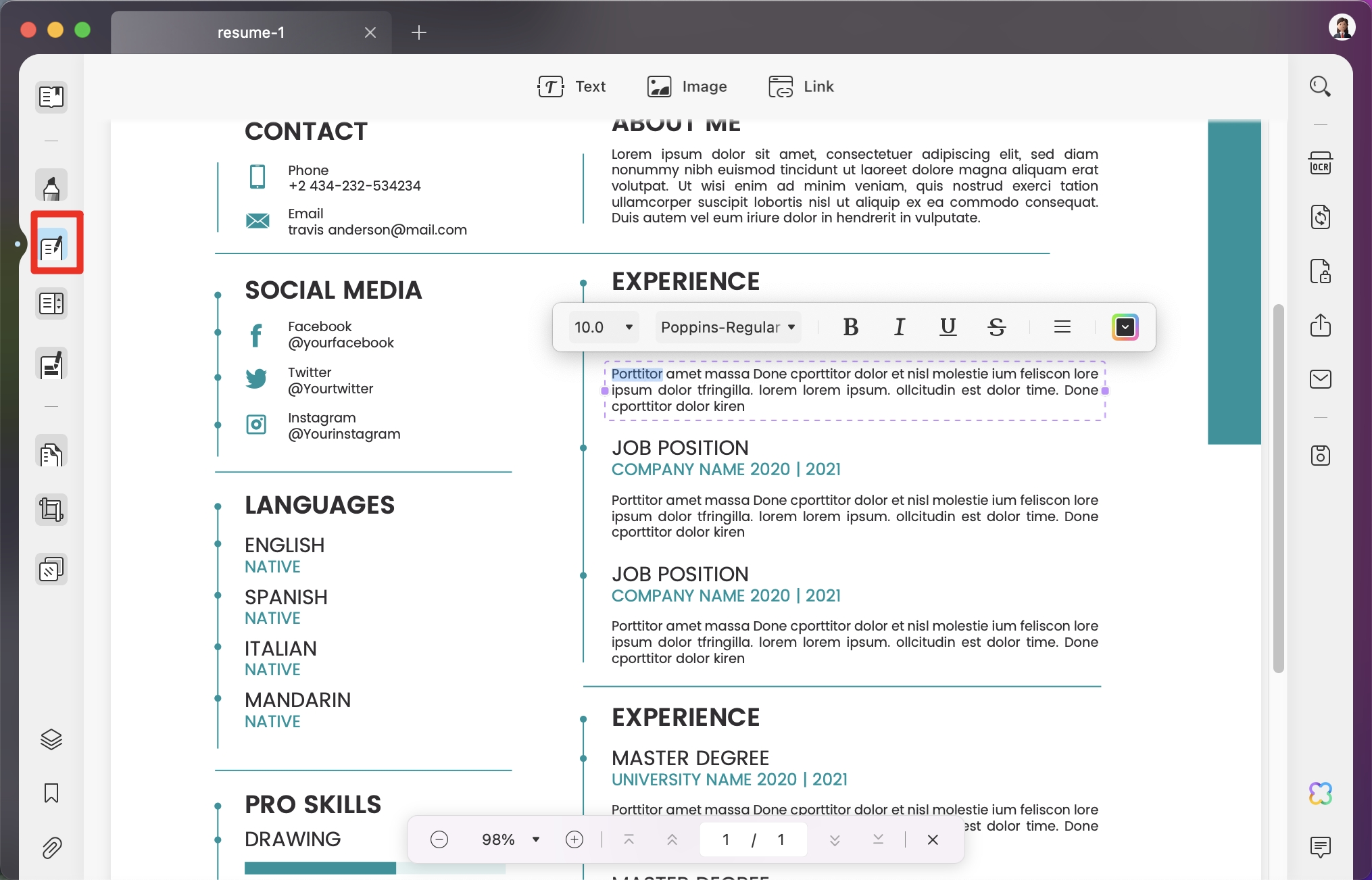 How to Edit Resume in PDF? (Online and Offline)