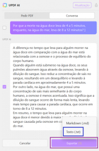 Como Salvar/Exportar Conversas do ChatGPT | UPDF