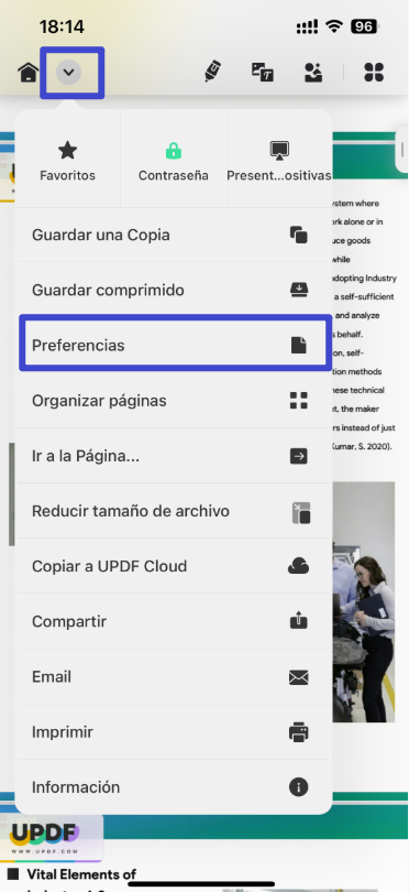 Invertir Colores PDF en Windows/Mac y Android/iPhone | UPDF