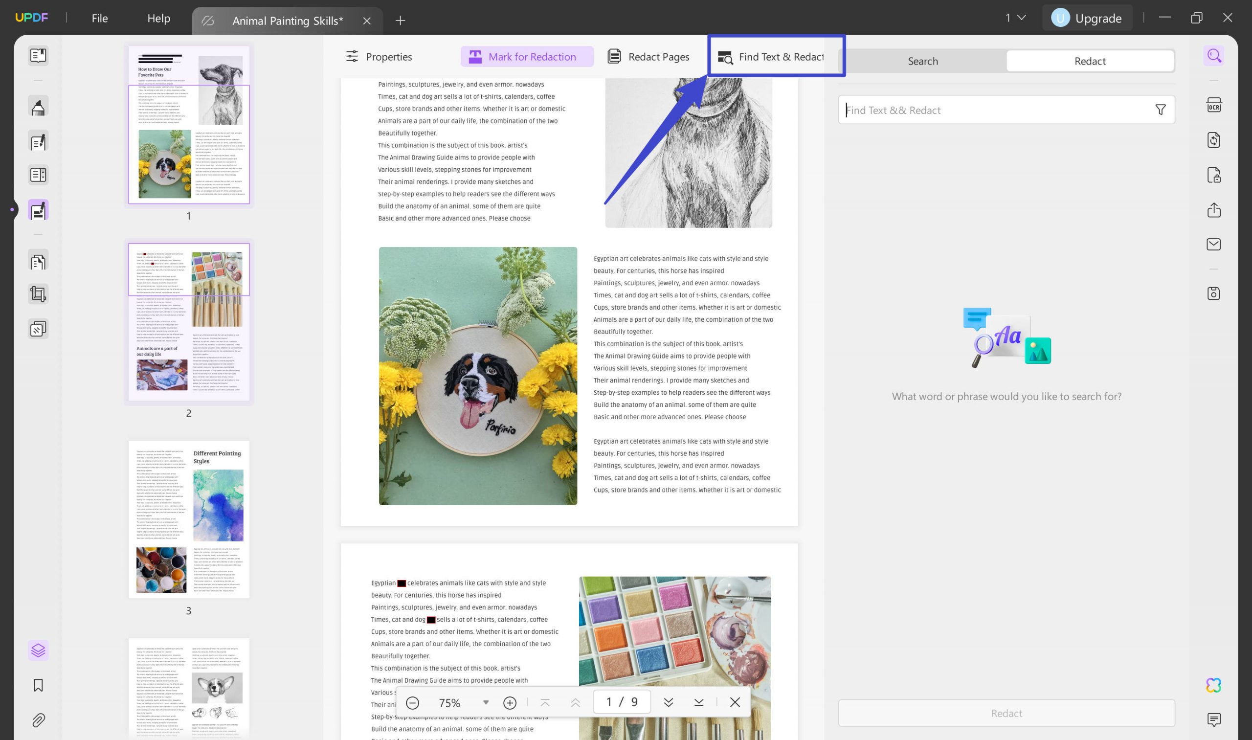 Top 3 Ways to Blur PDF Free Online and Offline | UPDF
