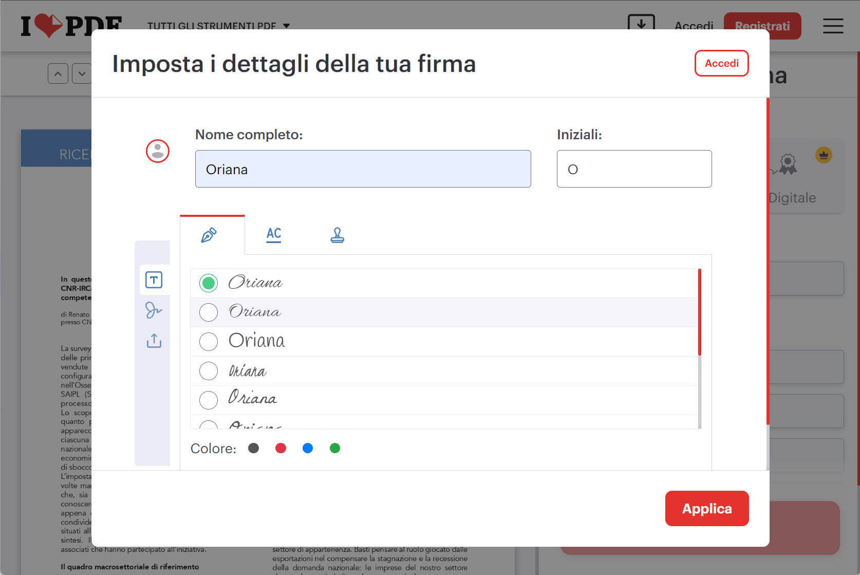 Compilare e firmare PDF online e offline | UPDF
