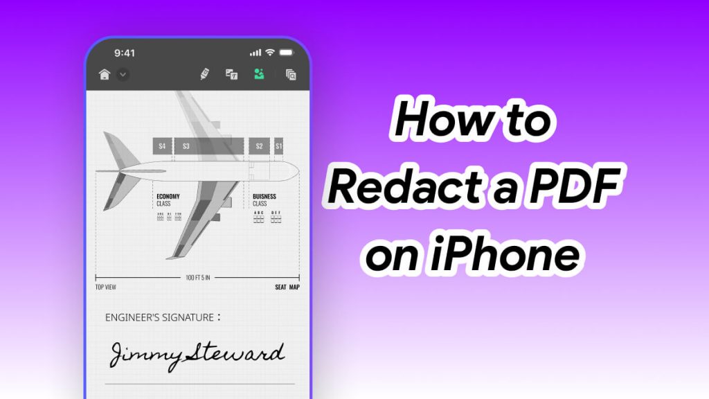How to Redact a PDF on iPhone? (3 Proven Ways)| [Official] UPDF