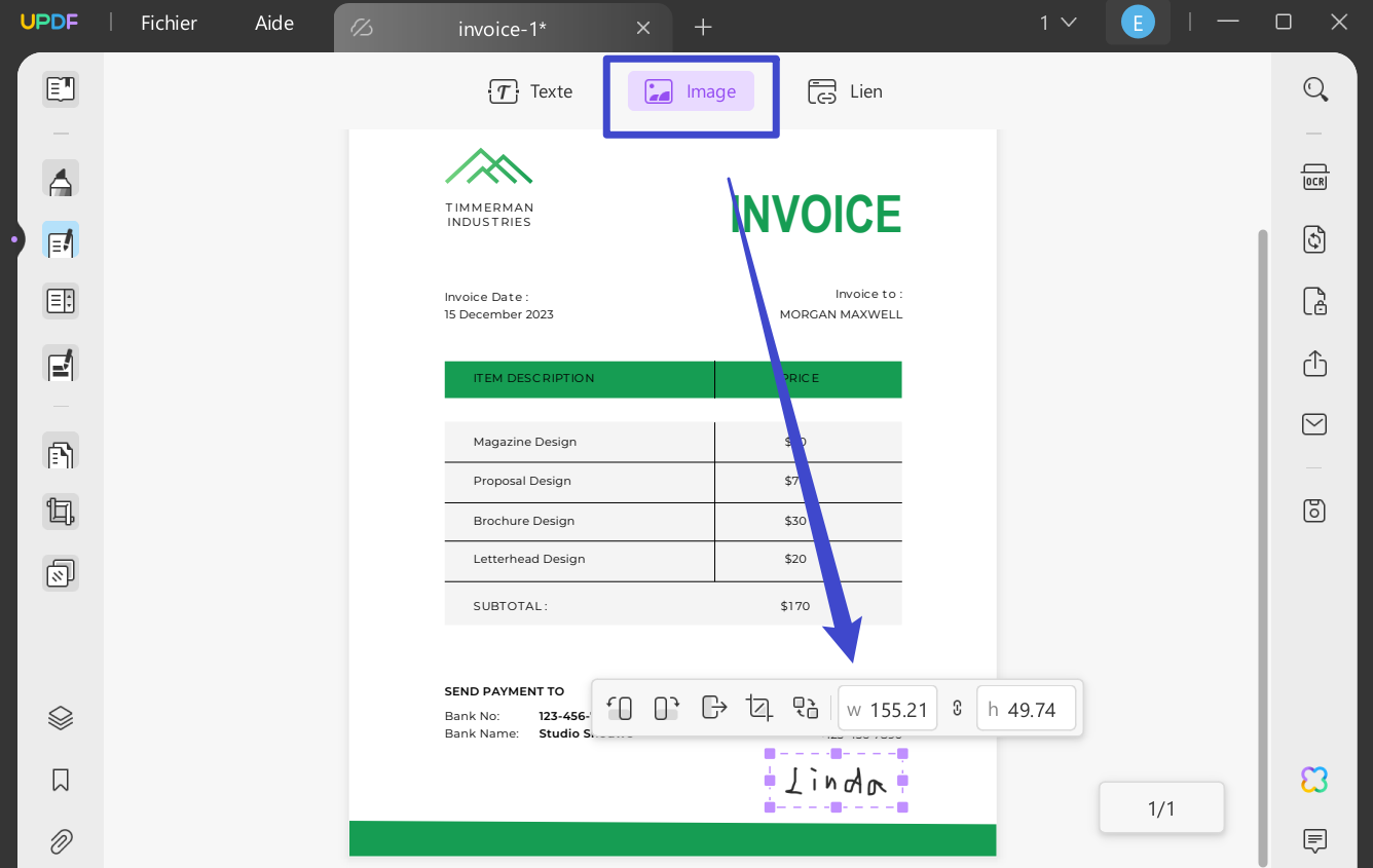 Comment ajouter une signature au PDF dans Microsoft Edge | UPDF