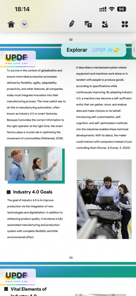 Invertir Colores PDF en Windows/Mac y Android/iPhone | UPDF