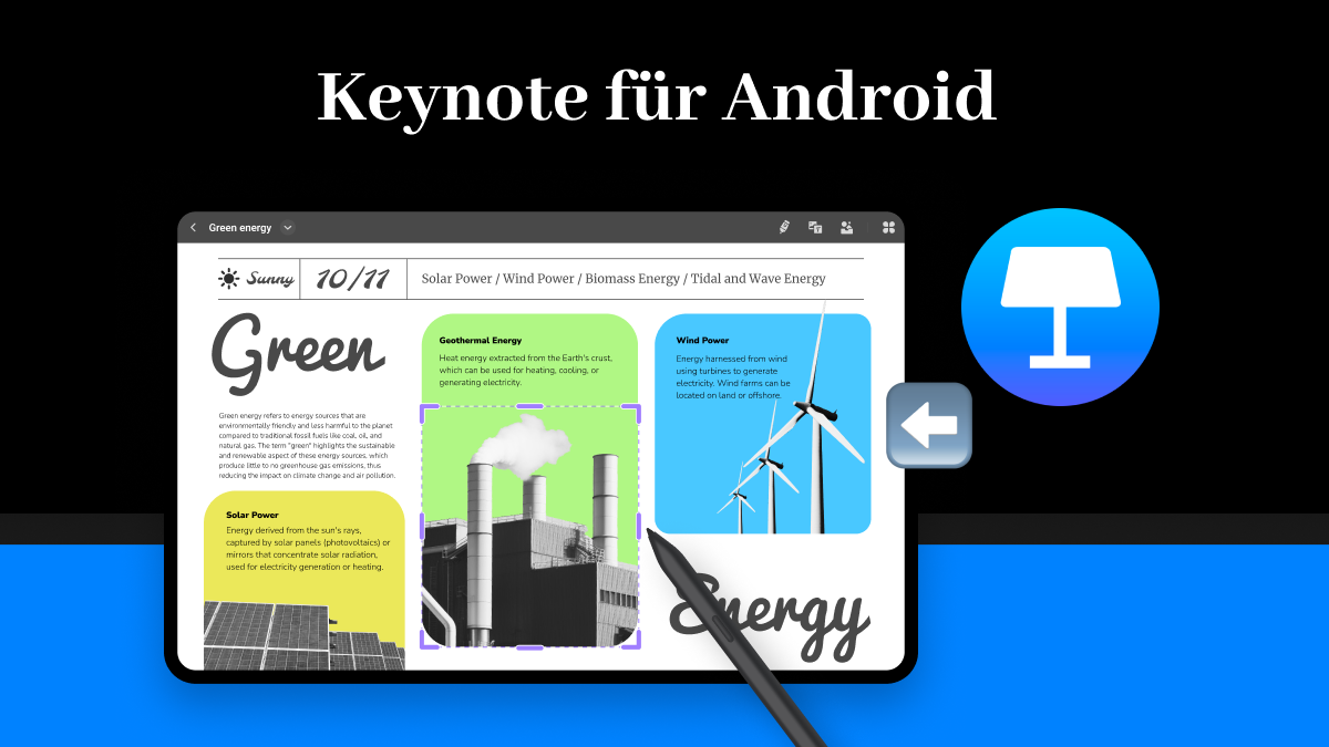 Top 4 kostenlose Keynote für Android-Alternativ-Apps | UPDF