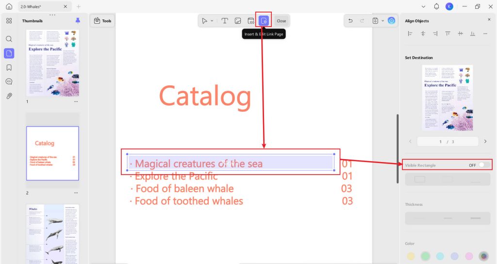 How To Link Table of Contents to Pages in PDF Easily | UPDF
