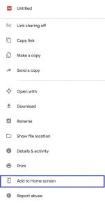 Learn Tools To Add PDF To Home Screen on Android - UPDF