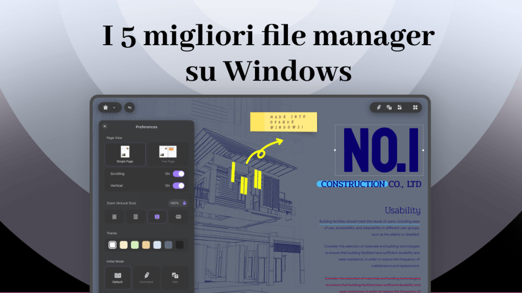 I 5 migliori file manager su Windows nel 2025 | UPDF
