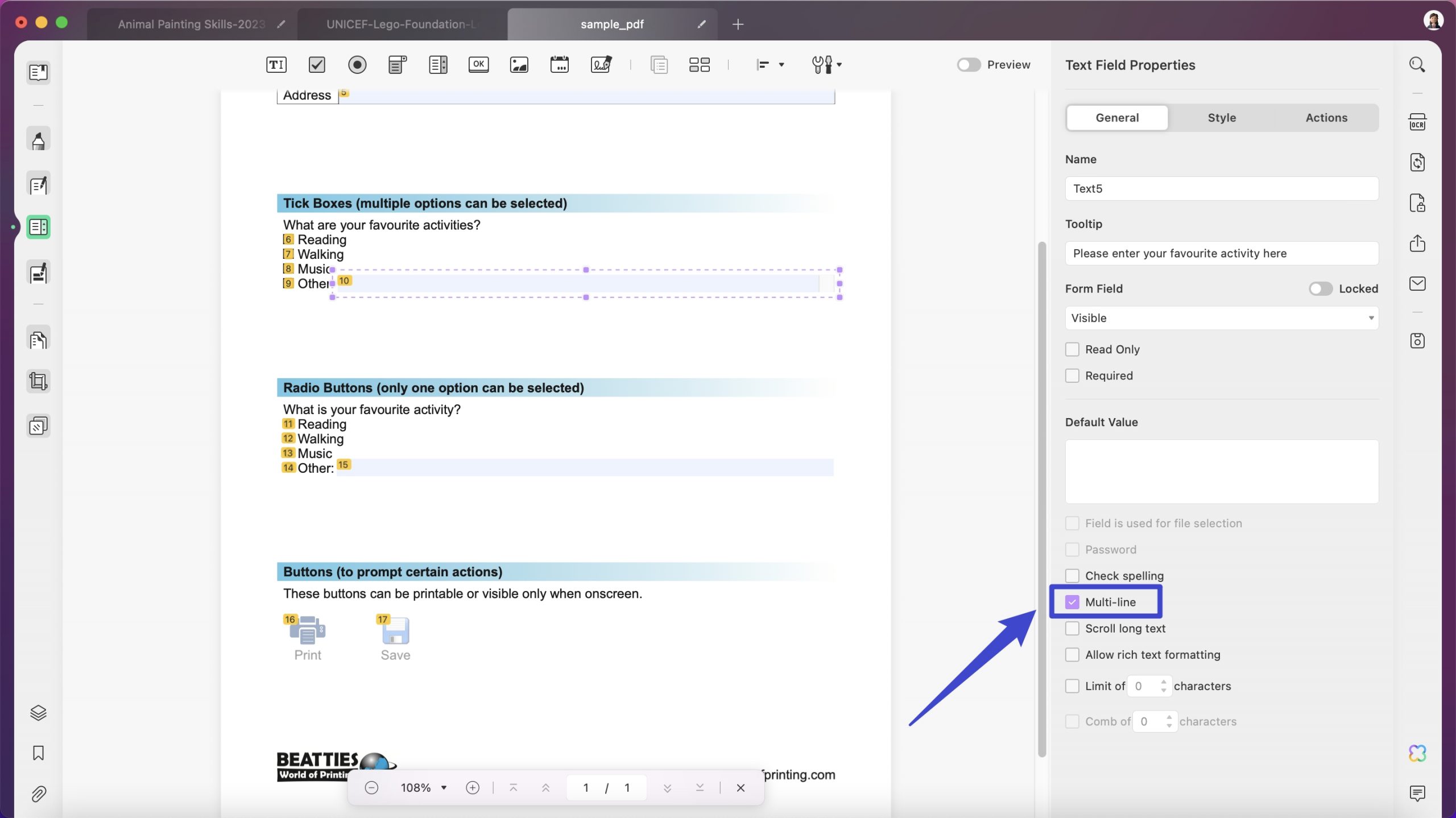 How to Wrap Text in PDF Fillable Form? (2 Tested Ways)|UPDF