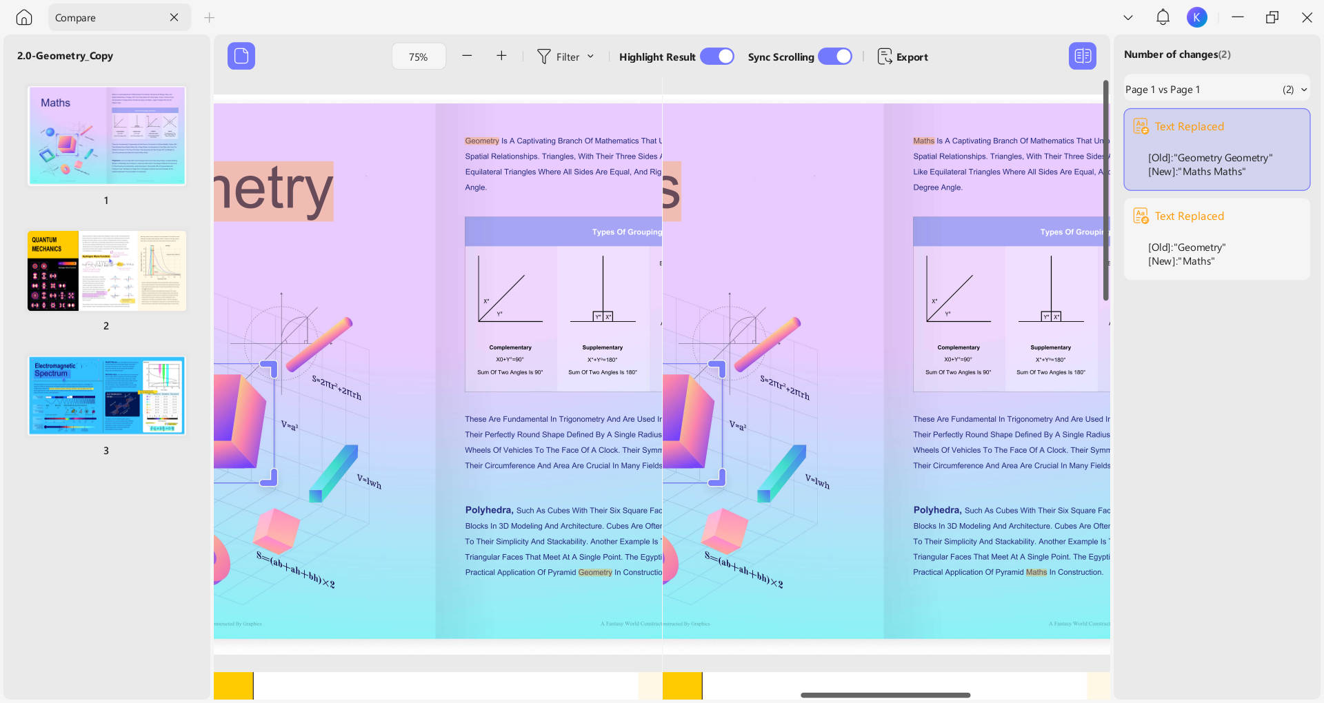 How to Compare Two Documents with AI Accurately - UPDF