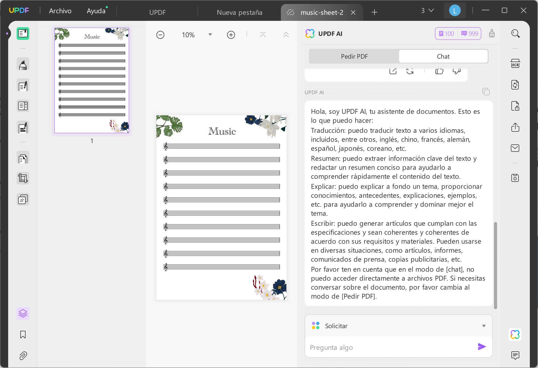 ¿Cómo reproducir partituras desde PDF (3 formas efectivas) | UPDF