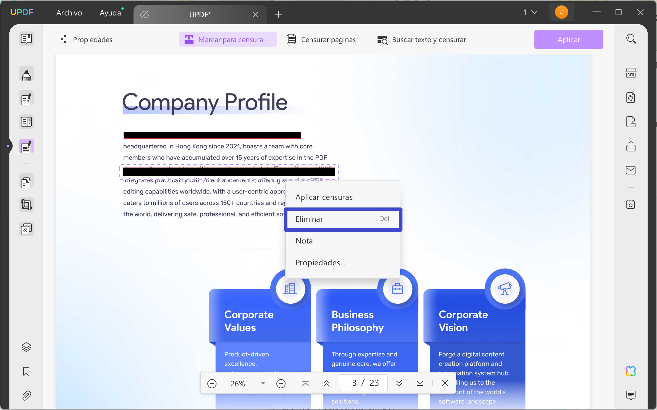 Los 4 Mejores Métodos Para Eliminar la Redacción de PDF | UPDF
