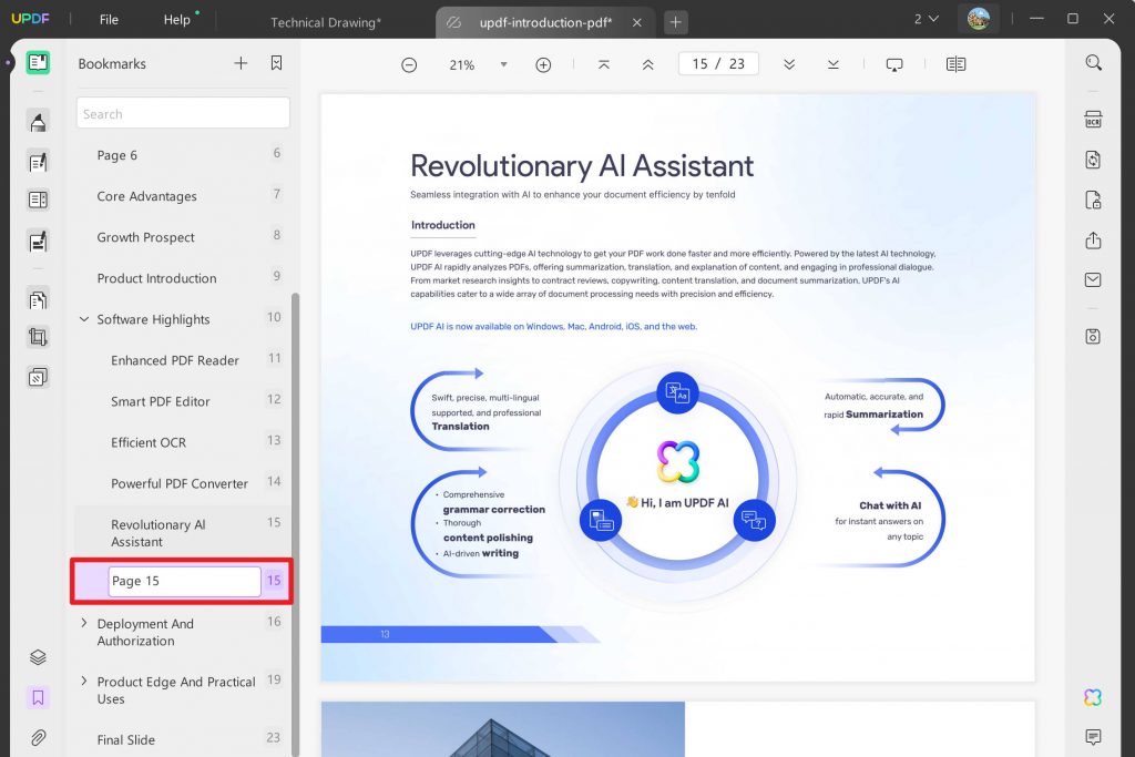 How To Link Table of Contents to Pages in PDF Easily | UPDF