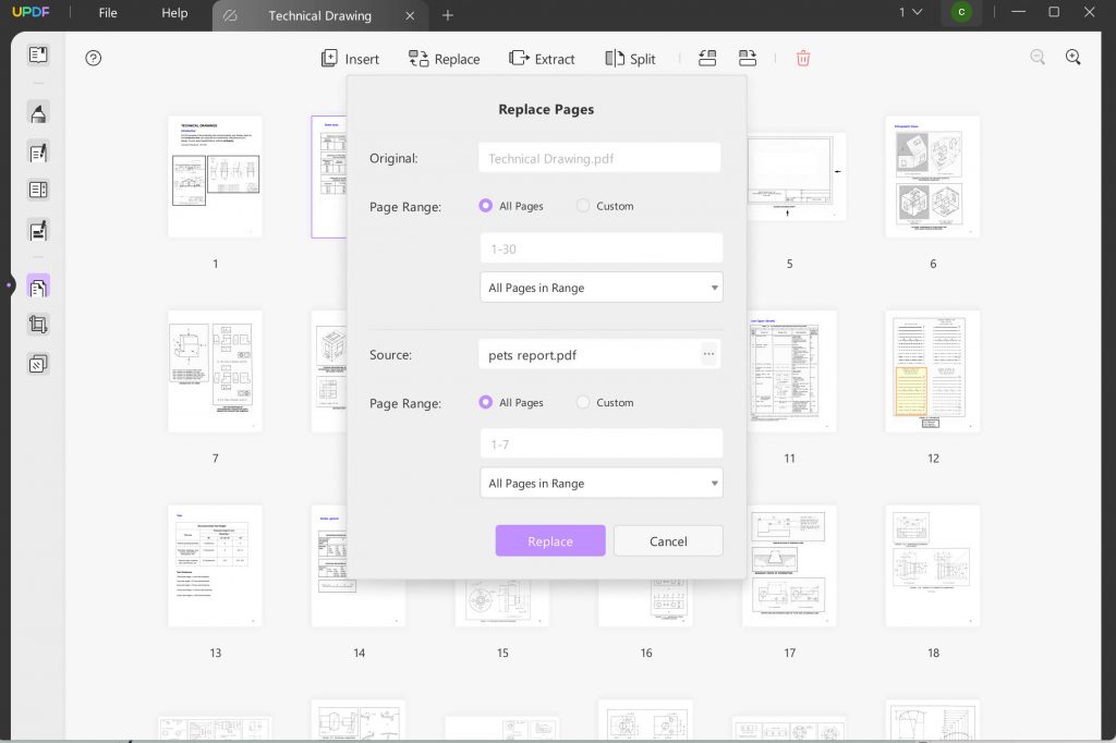 How to Replace Pages in a PDF? 2 Quick Ways| UPDF