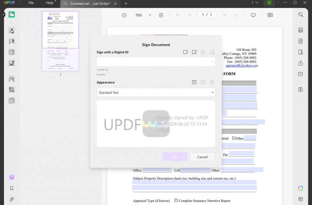Invoice Template PDF: Simplifying Your Billing Process | UPDF