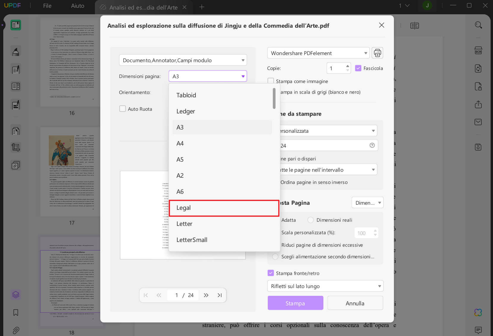 Comprendere il formato carta legale con guida dettagliata - UPDF