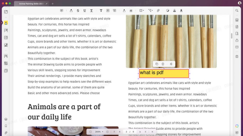 Edit Text in PDF with UPDF for Mac | User Guide