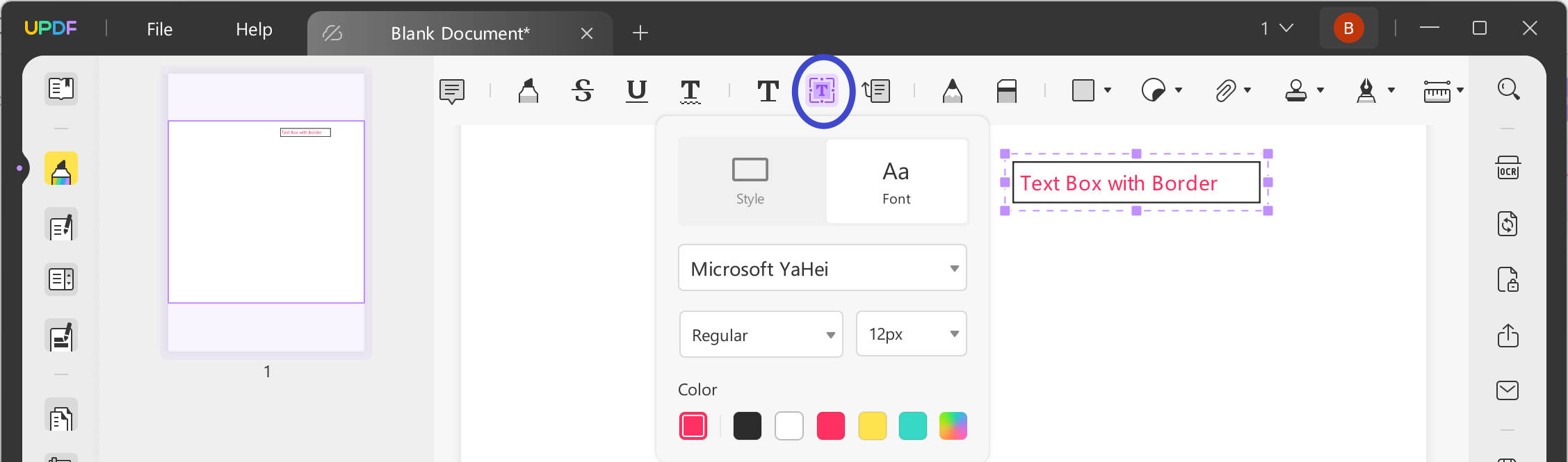 Add Comments to PDF in UPDF | User Guide