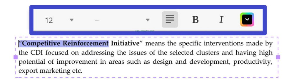 Edit Text with UPDF for Windows | User Guide
