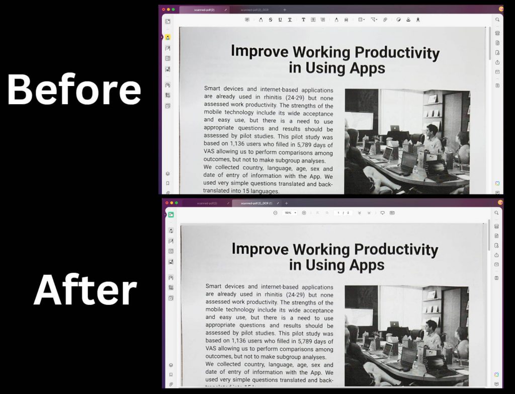 How to OCR PDFs with UPDF for Mac? | User Guide