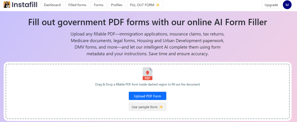 AI Form Filler: The Best 4 Tools to Fill Form Quickly - UPDF