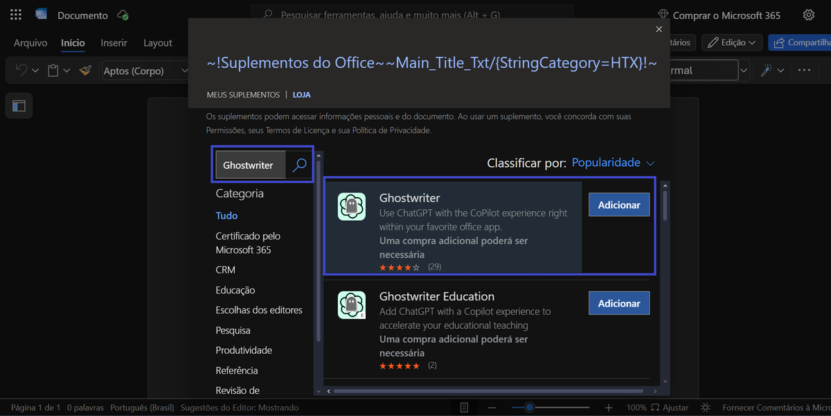 ChatGPT Alpha: upload, ler e criar documentos de palavras | UPDF