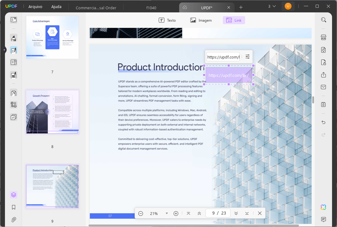 Como copiar o link do PDF? (Em segundos) | UPDF