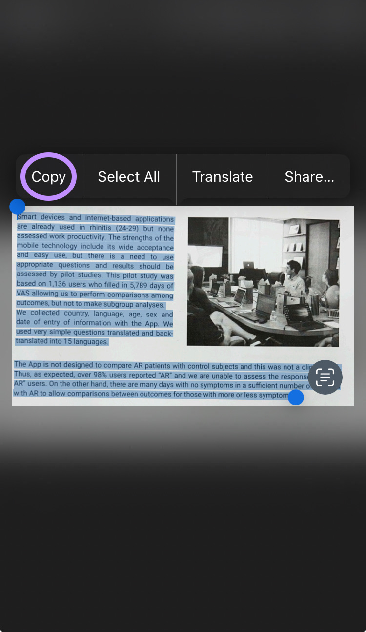 How to Copy Text from Image on iPhone? (2 Ways) | UPDF