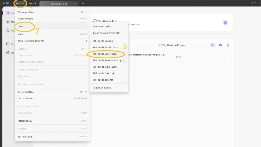 3 métodos para convertir Excel a PDF ajustado a página | UPDF