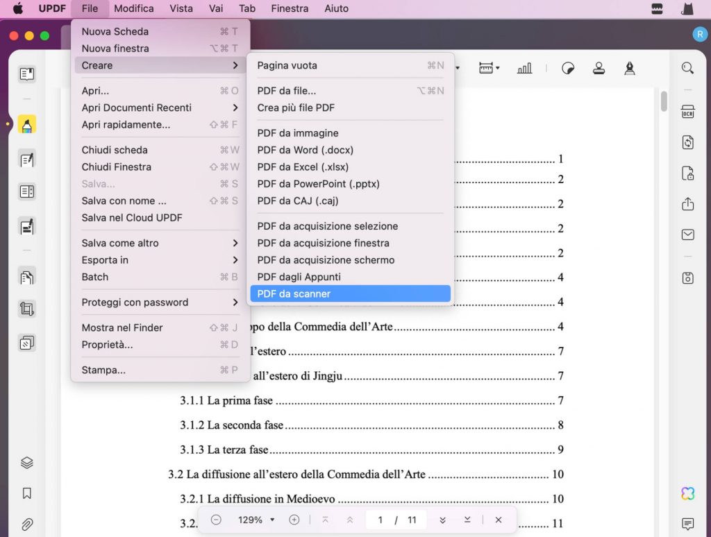 Creare un PDF da più pagine scannerizzate | UPDF