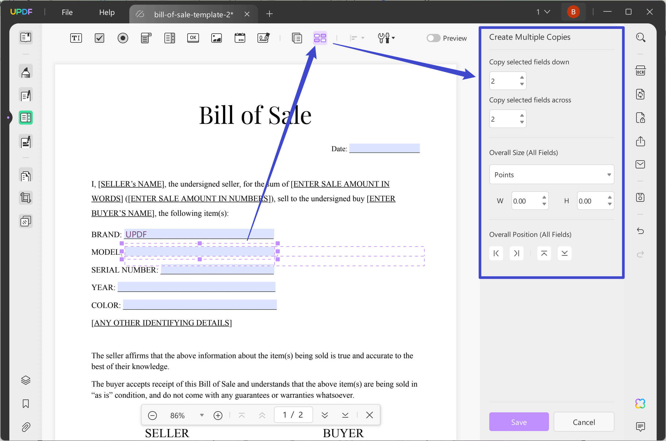 Create And Fill Out Pdf Forms On Windows With Updf User Guide