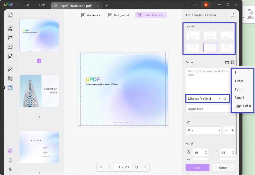 Add Page Numbers to Any PDF for Easy Organization - UPDF