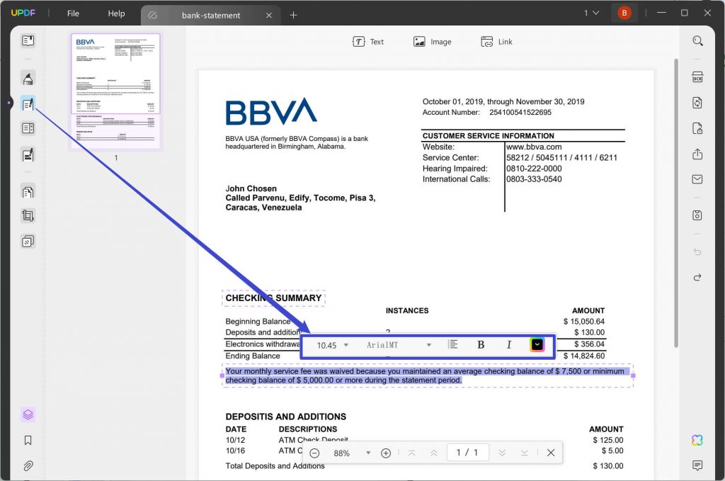 Best Way: How to Edit Bank Statement?